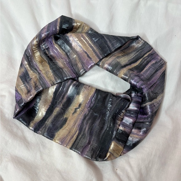 Accessories | Womens Infinity Scarf Iridescent Stripes | Poshmark